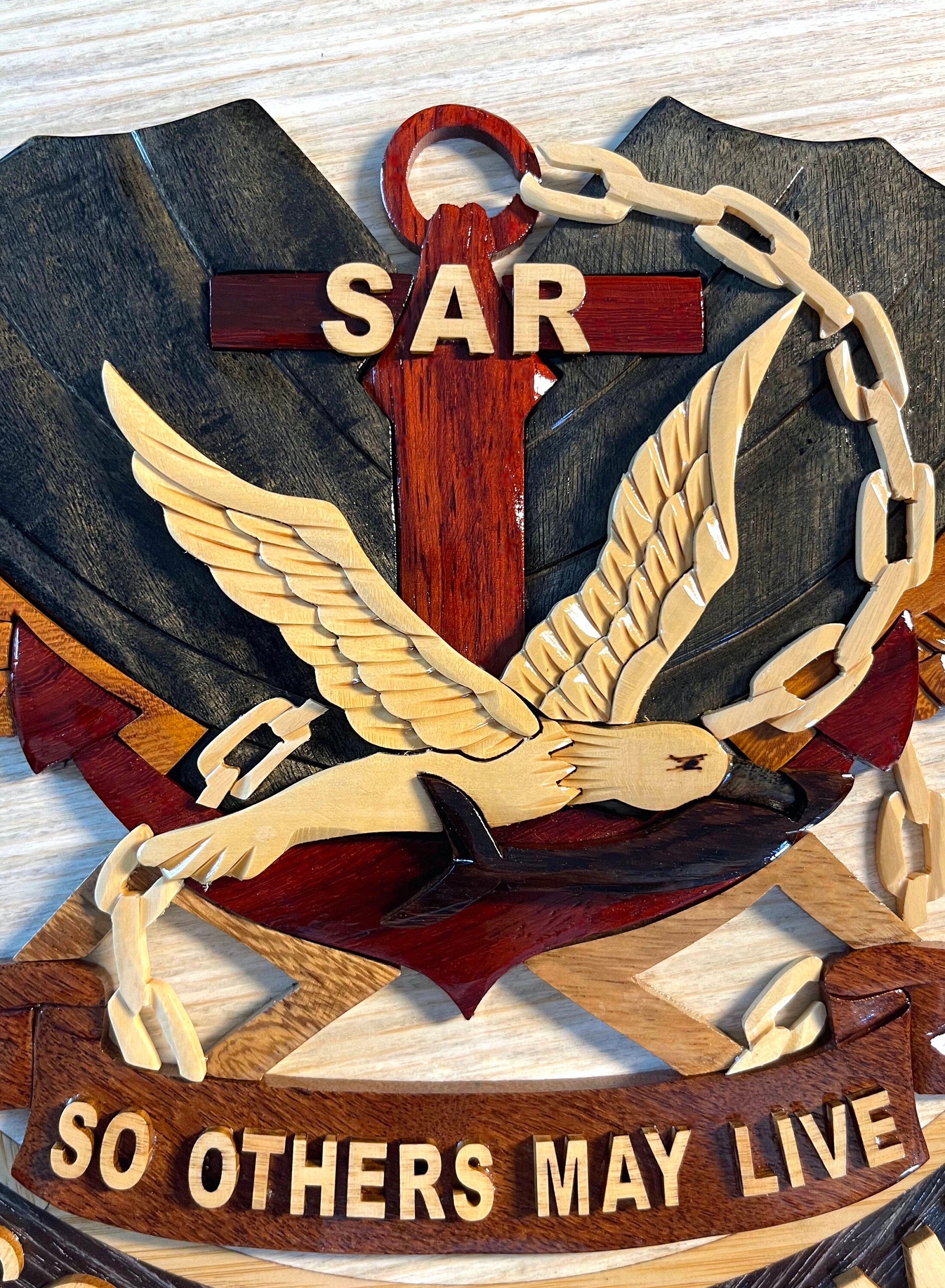 Navy RESCUE SWIMMER SAR Wood Art - Etsy
