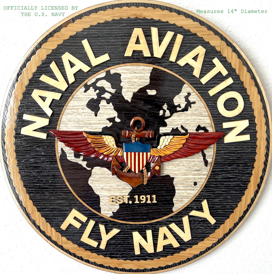 FLY NAVY Naval Aviation Wood Art Plaque - Etsy