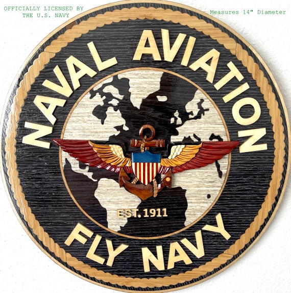 FLY NAVY Naval Aviation Wood Art Plaque - Etsy
