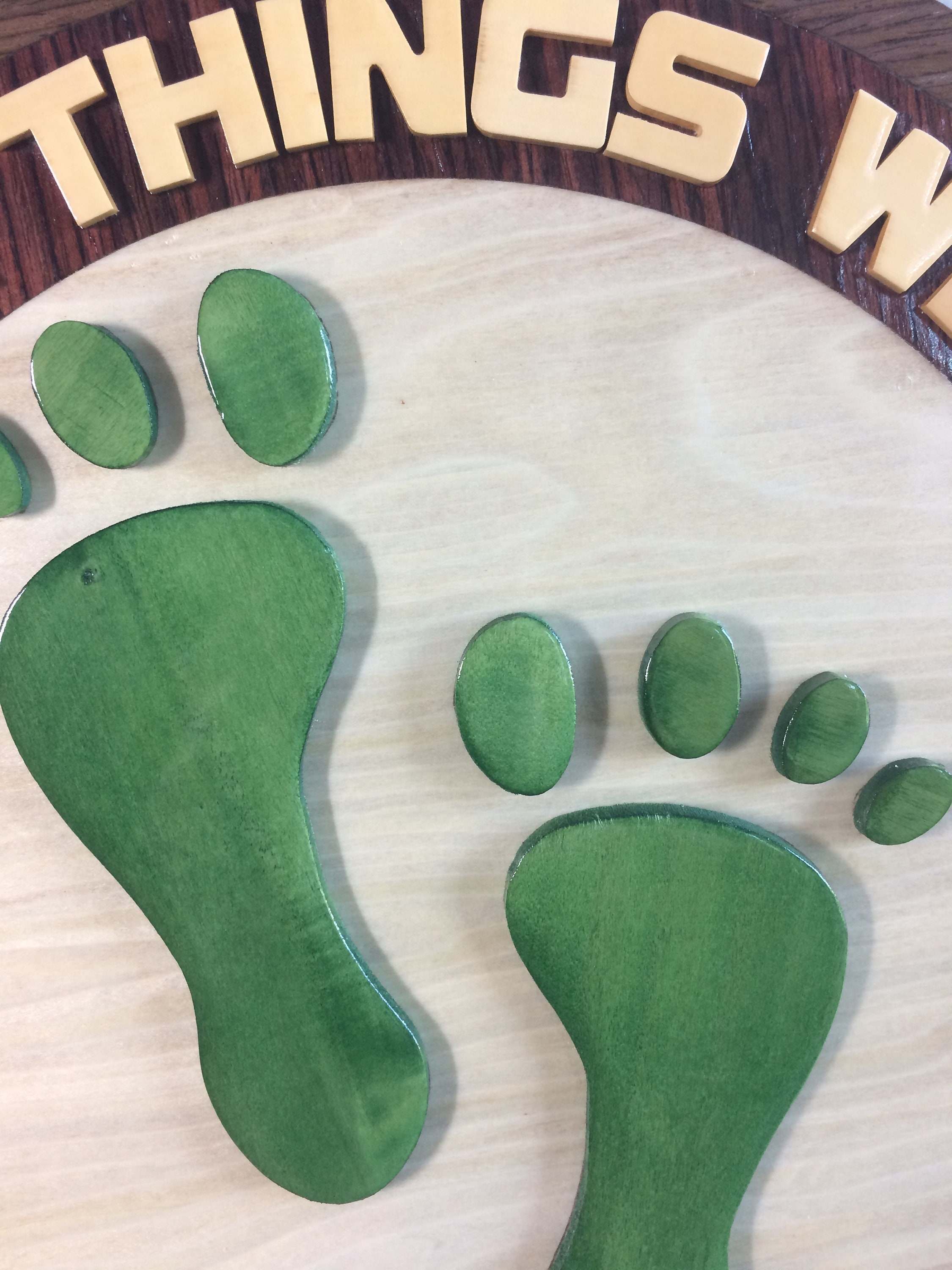 Rescue Green Feet 100x100 Pixels