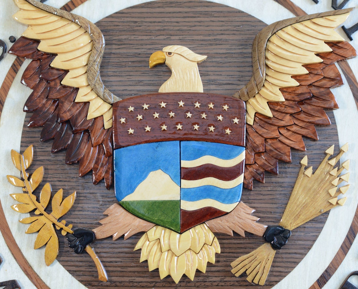 Department of HOMELAND SECURITY Seal DHS Handcrafted Wood - Etsy