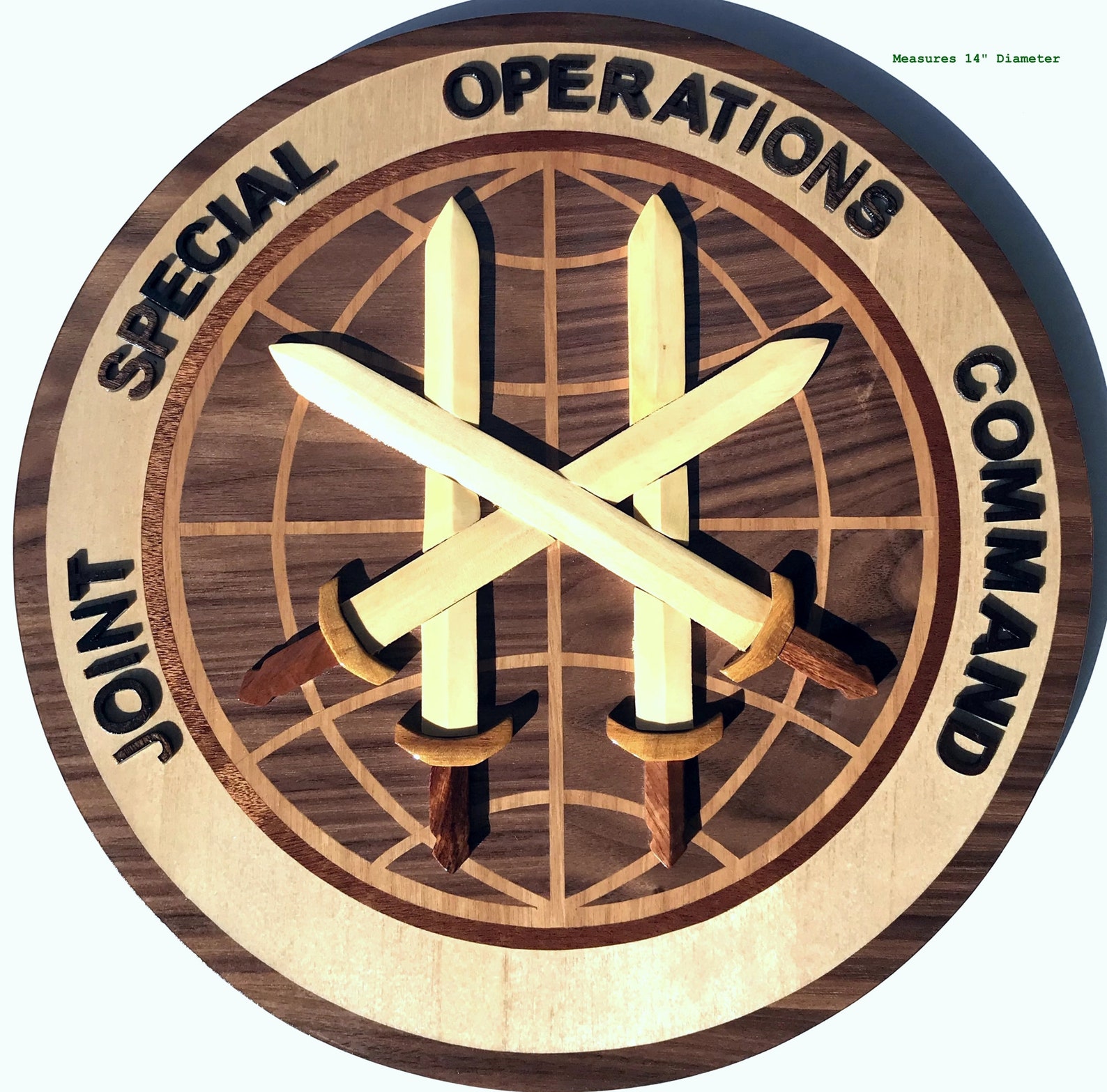 JOINT SPECIAL Ops Command JSOC Emblem Wood Art Plaque | Etsy