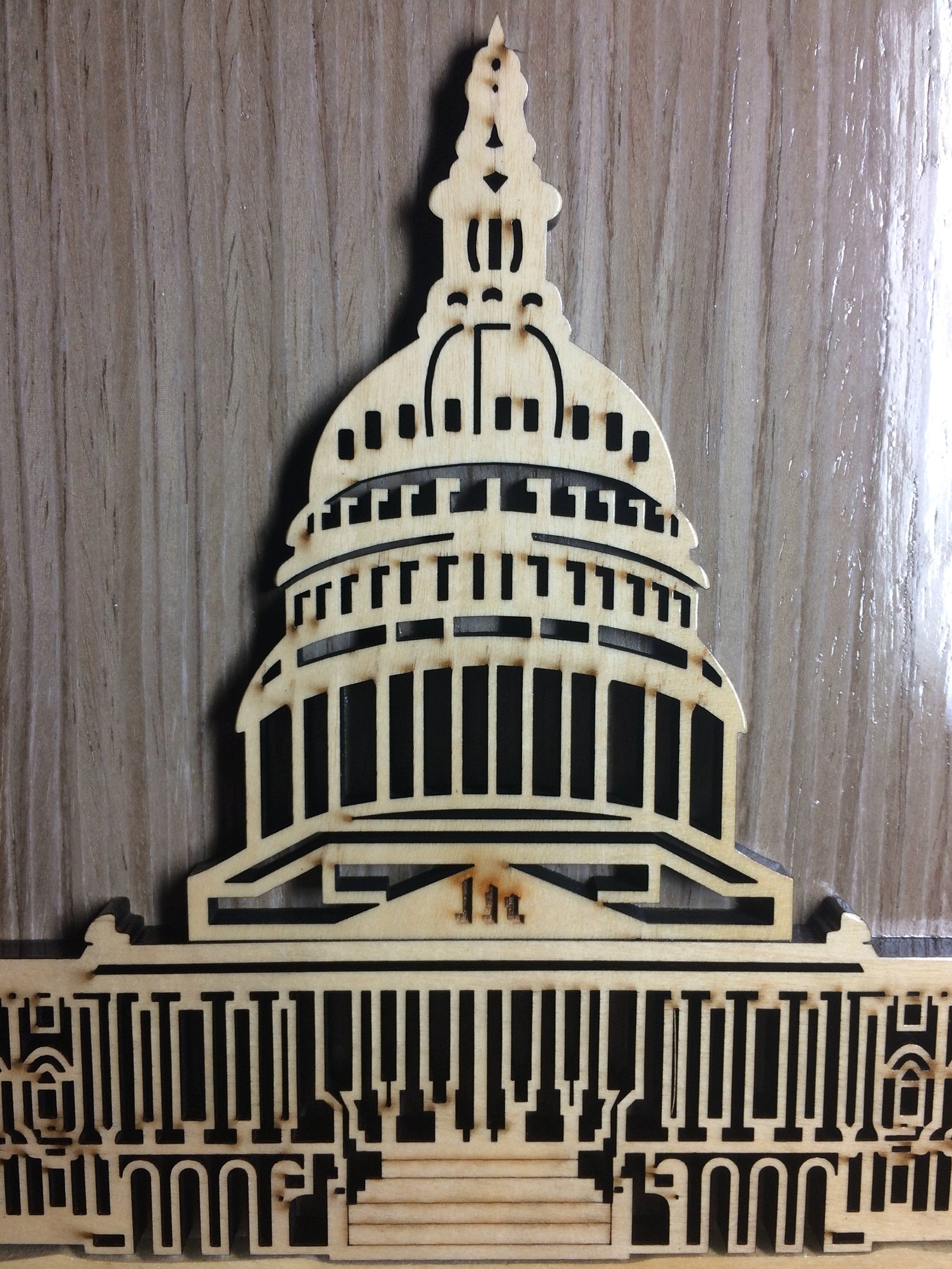U.S. CAPITOL POLICE Wood Art Plaque - Etsy