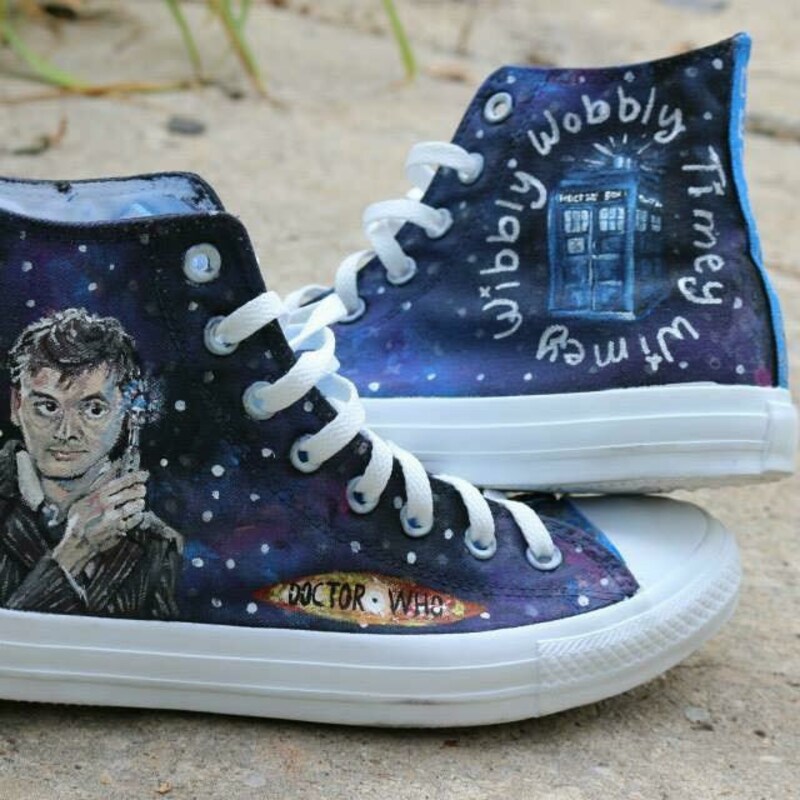 Doctor Who Shoes - Etsy