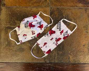 Chicago Bulls Mask | Etsy