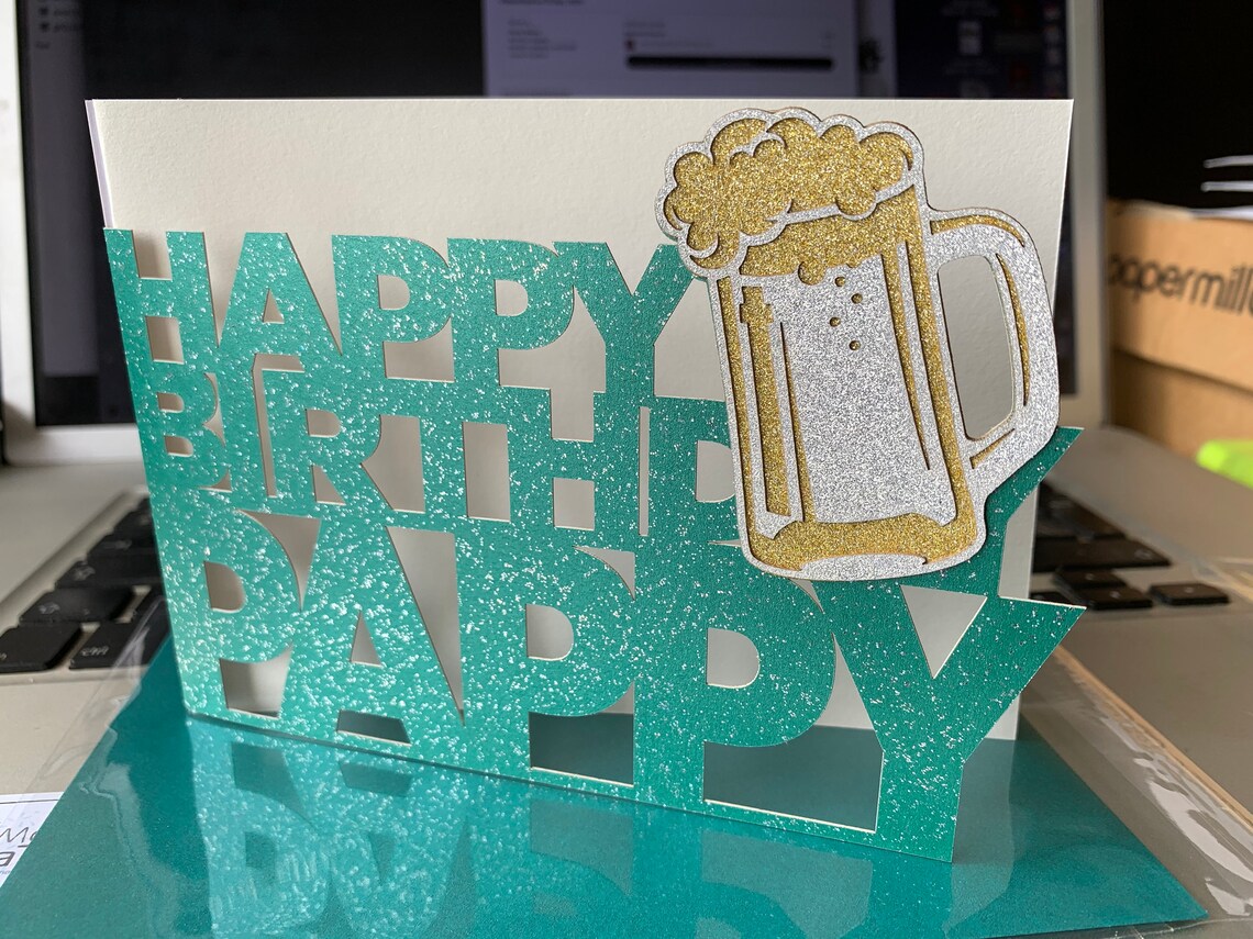 Personalised Beer Birthday Card - Etsy UK