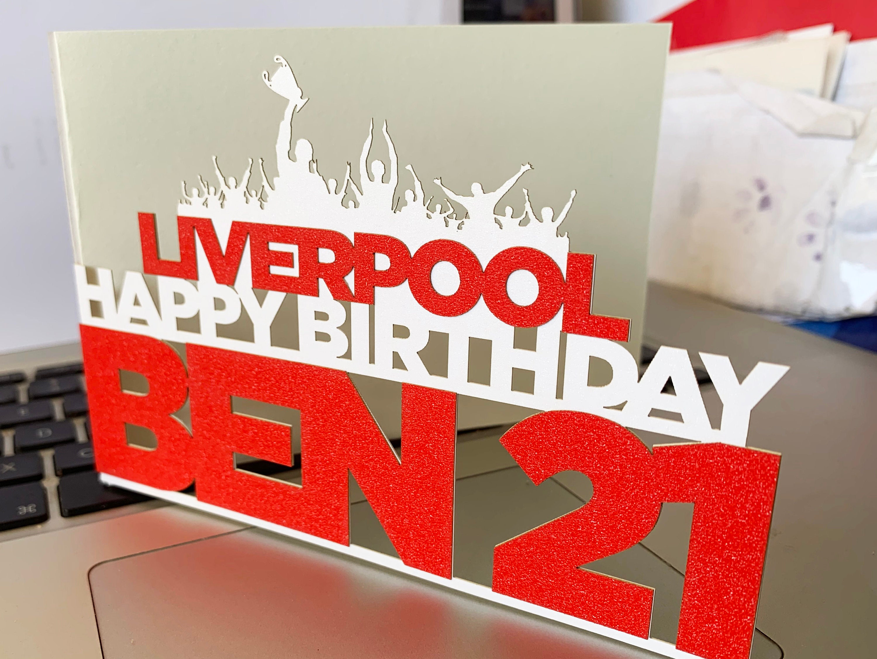Personalised LFC Supporter Card - Etsy