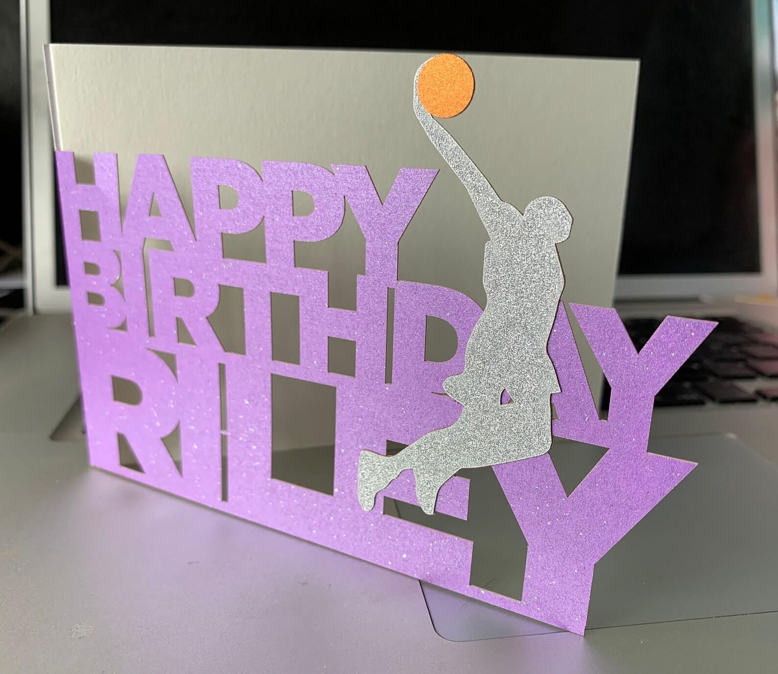 Personalised Basketball Birthday Card | Etsy