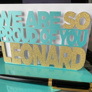 Personalised 'we Are SO Proud' Card - Etsy