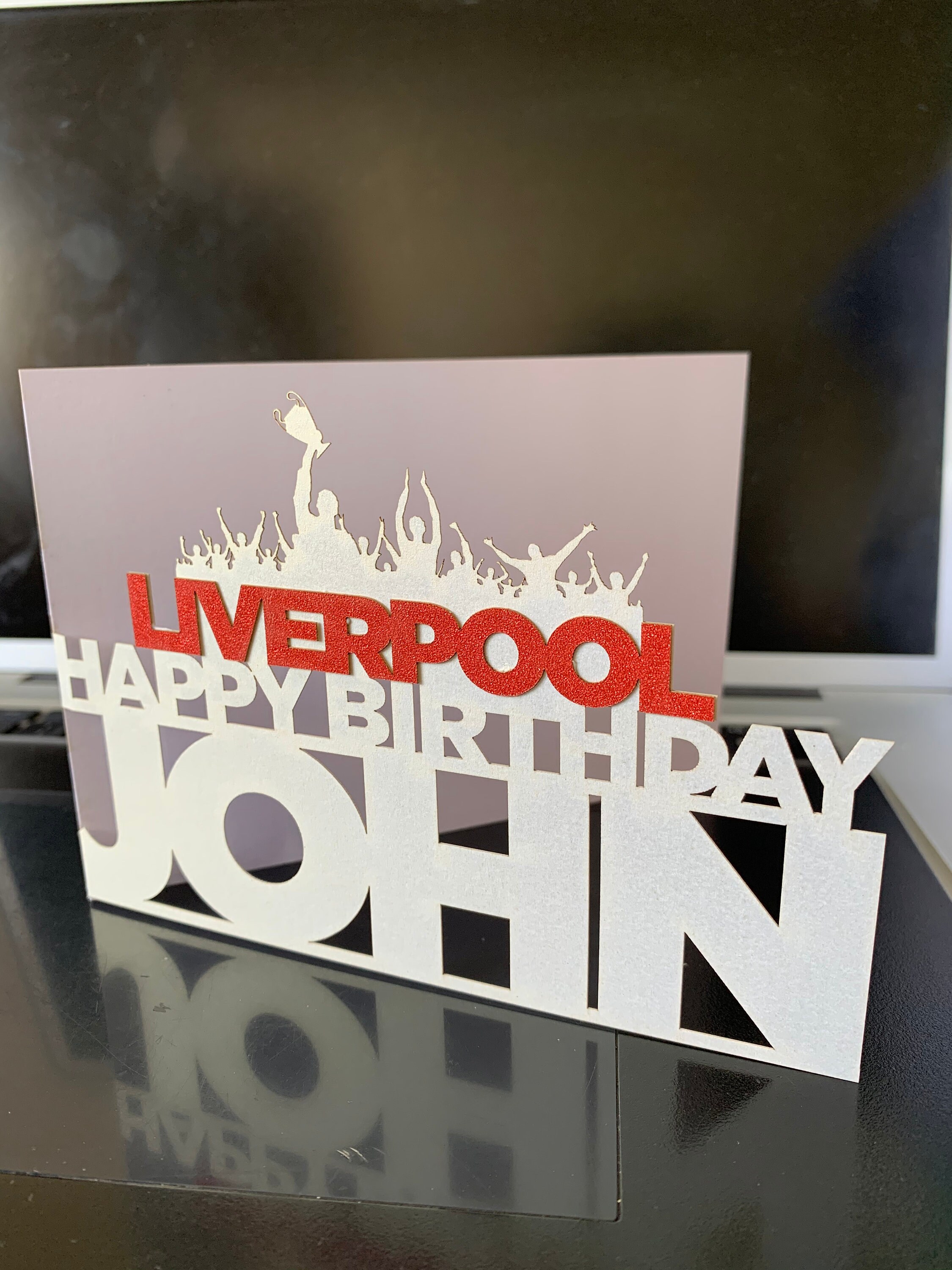 Personalised LFC Supporter Card - Etsy