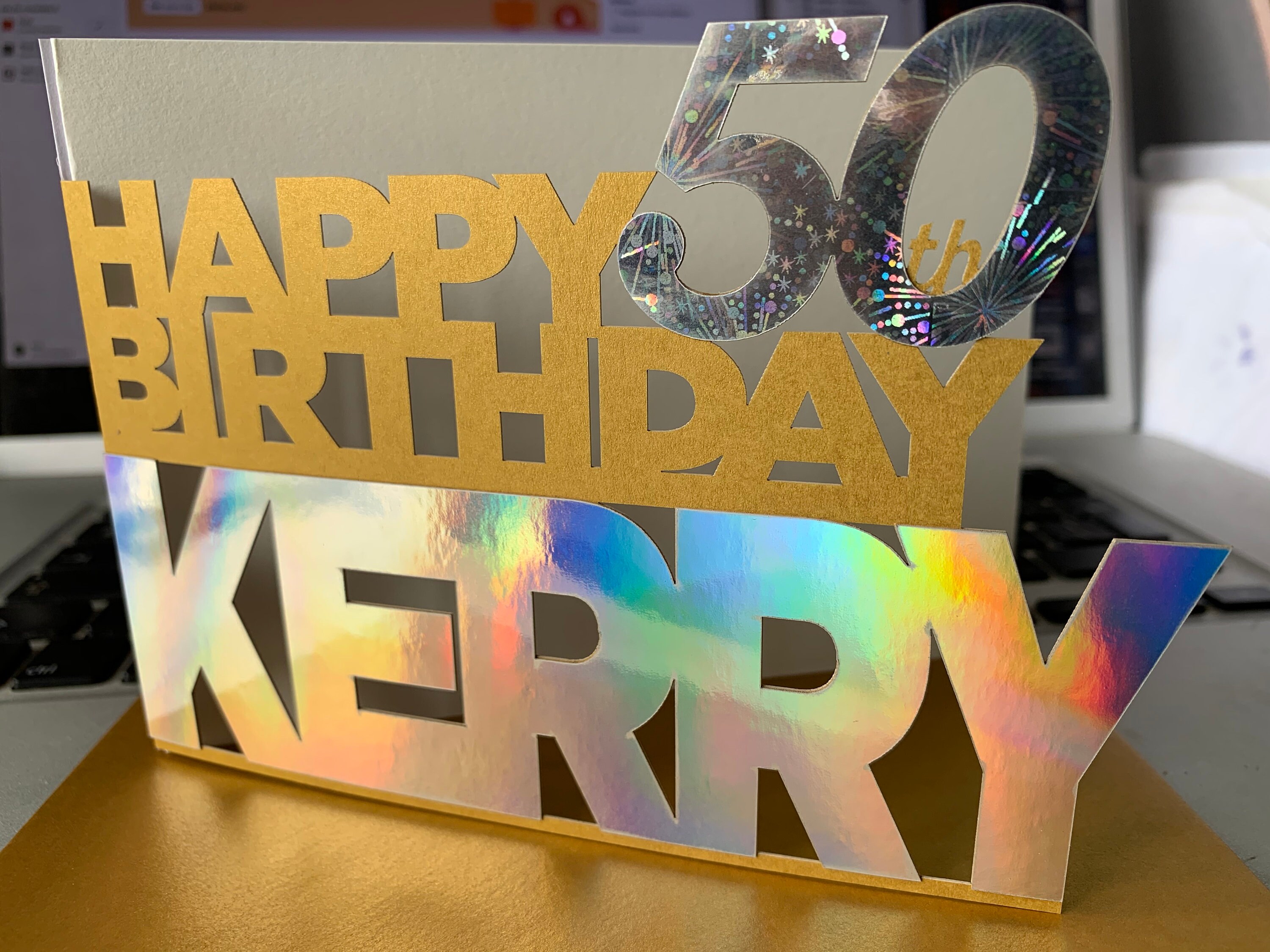 Personalised Number Birthday Card - Etsy UK