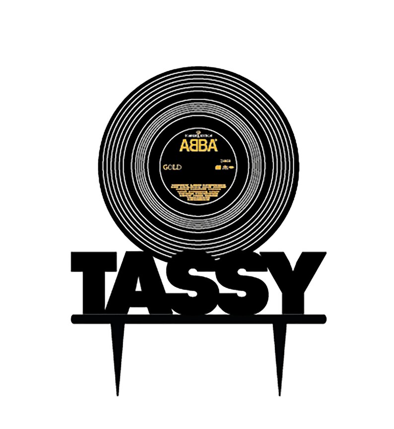 Personalised Vinyl Record Topper - Etsy