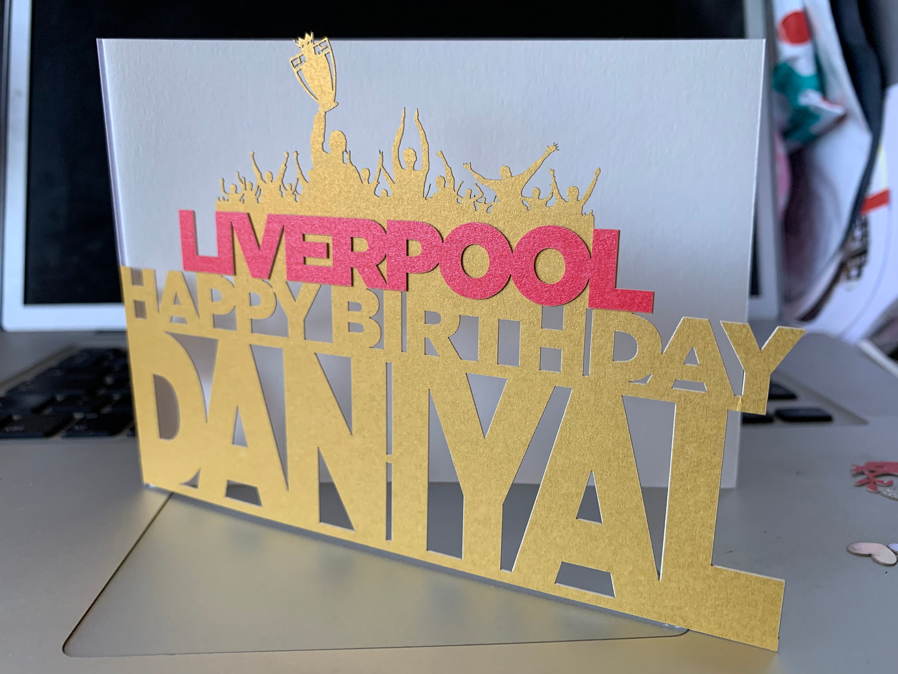 Personalised LFC Supporter Card - Etsy