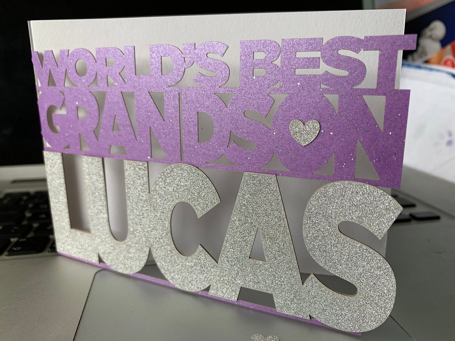 Personalised World's Best Grandson Card | Etsy