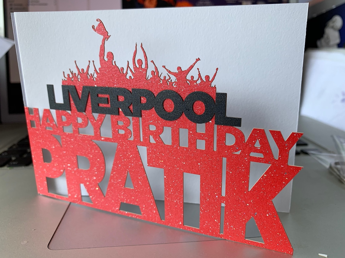 Personalised LFC Supporter Card - Etsy