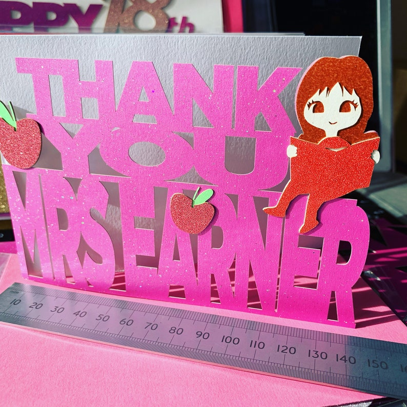 Personalised Teacher Cards - Etsy