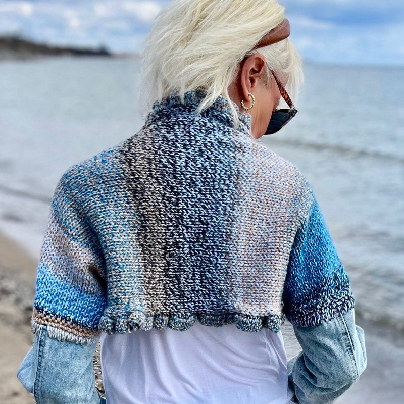 Upcycled Shrug - Etsy