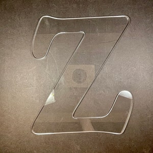 Jumbo Letter Acrylic Router Template - Etsy