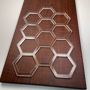 Honeycomb Acrylic Router Template - Etsy
