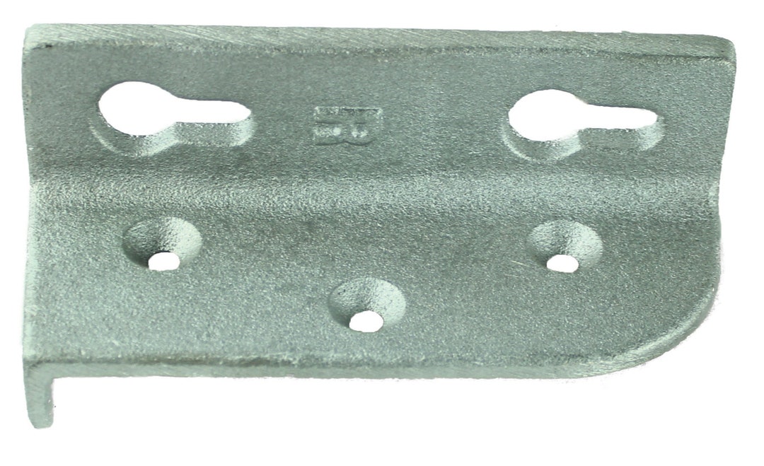 No Mortise Bed Rail Brackets / Fittings Headboard/footboard Bed Rail USA MADE Set of Four ...