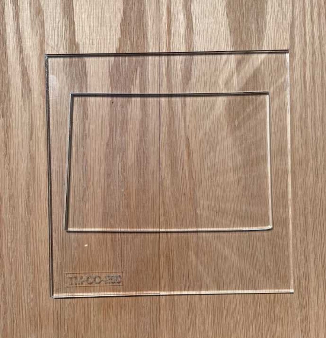 Colorado Acrylic Router Template - Etsy