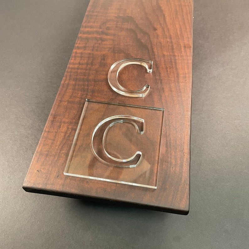 Small Letter Templates A-Z Acrylic Router Template - Etsy