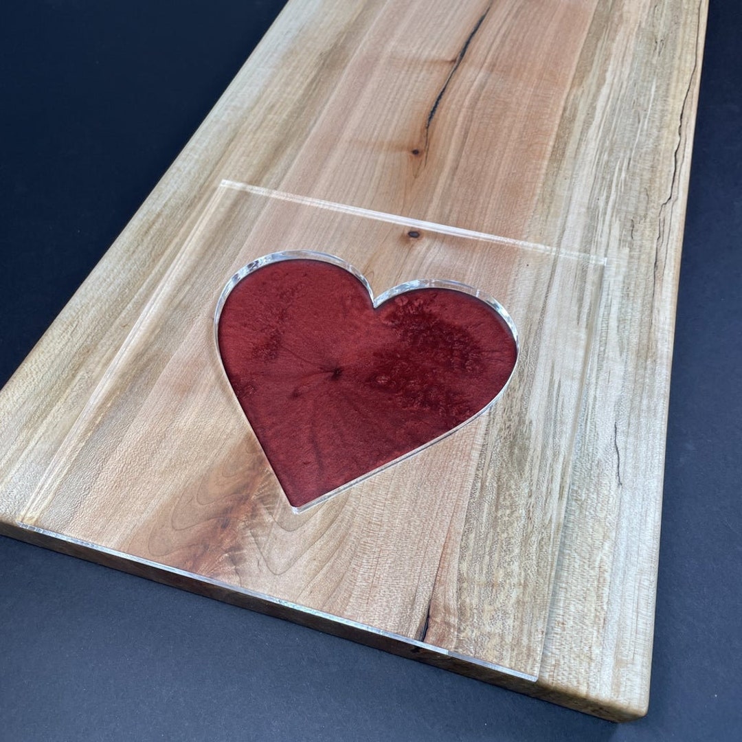 Heart Acrylic Router Template - Etsy