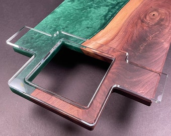 Modern Oval Charcuterie Board Handle Acrylic Router Template - Etsy