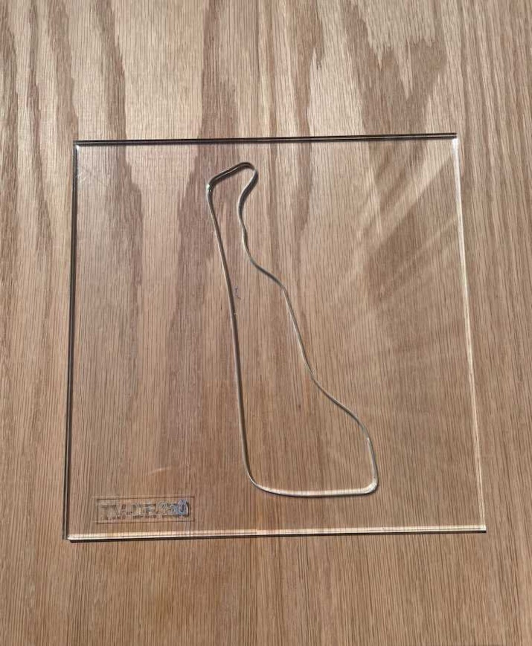 Delaware Acrylic Router Template - Etsy