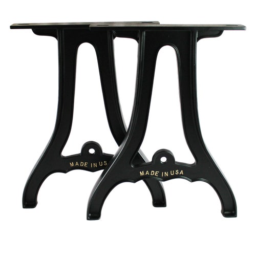Set of 2 34 Cast Aluminum Cast Iron Bar Height Legs - Etsy