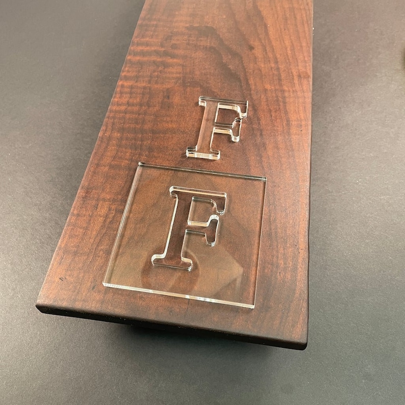 Small Letter Templates A-Z Acrylic Router Template - Etsy