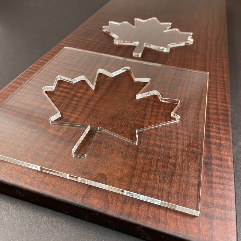Maple Leaf Acrylic Router Template - Etsy