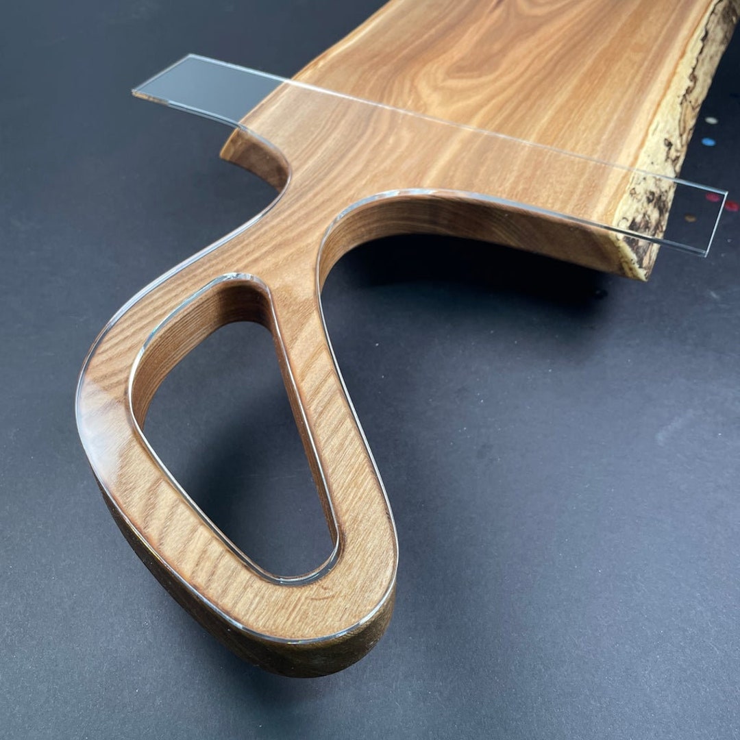 Oblong Charcuterie Board Handle Acrylic Router Template - Etsy