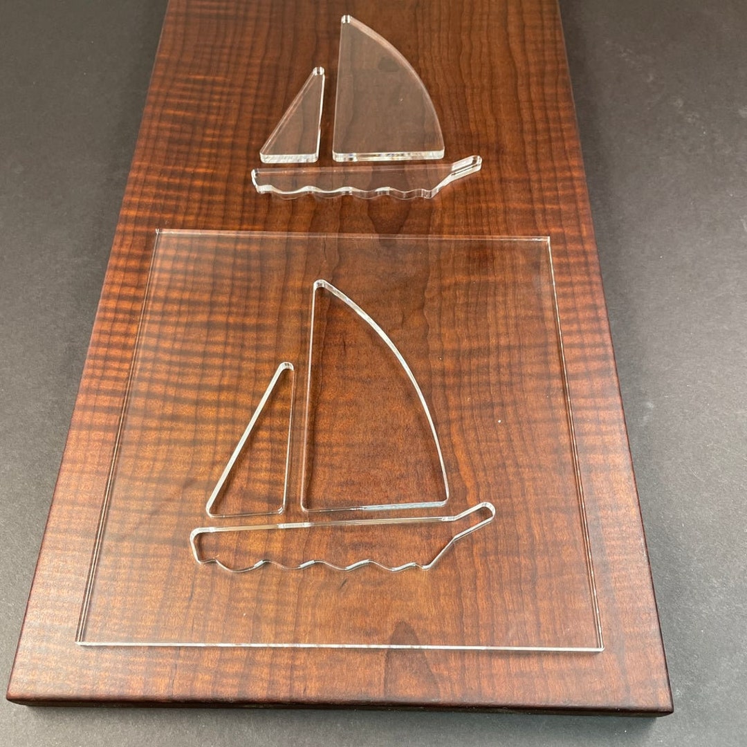 Sailboat Acrylic Router Template - Etsy