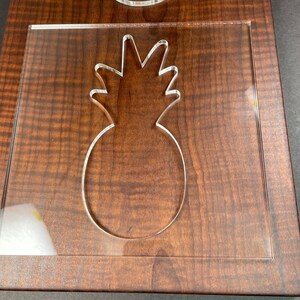 Pineapple Acrylic Router Template - Etsy