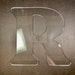 Jumbo Letter Acrylic Router Template - Etsy