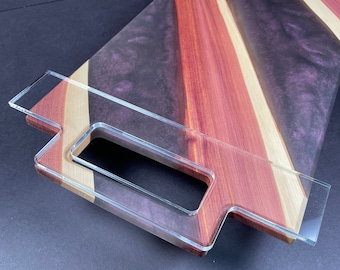 Pizza Charcuterie Board Handle Acrylic Router Template - Etsy