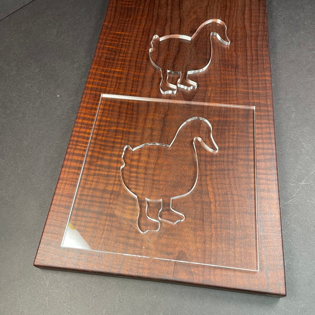 Duck Acrylic Router Template - Etsy