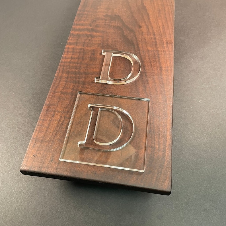 Large Letters A-Z Acrylic Router Templates - Etsy