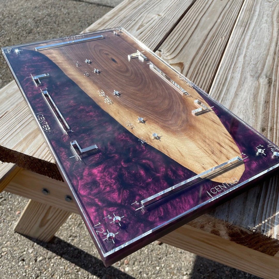 10" by 18" Layout Acrylic Router Template - Etsy