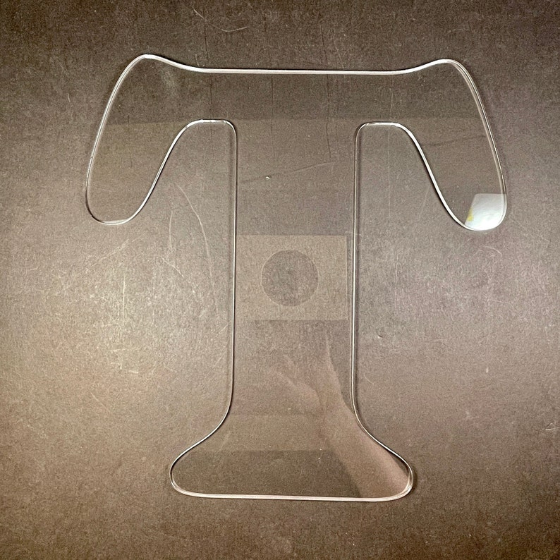 Jumbo Letter Acrylic Router Template - Etsy