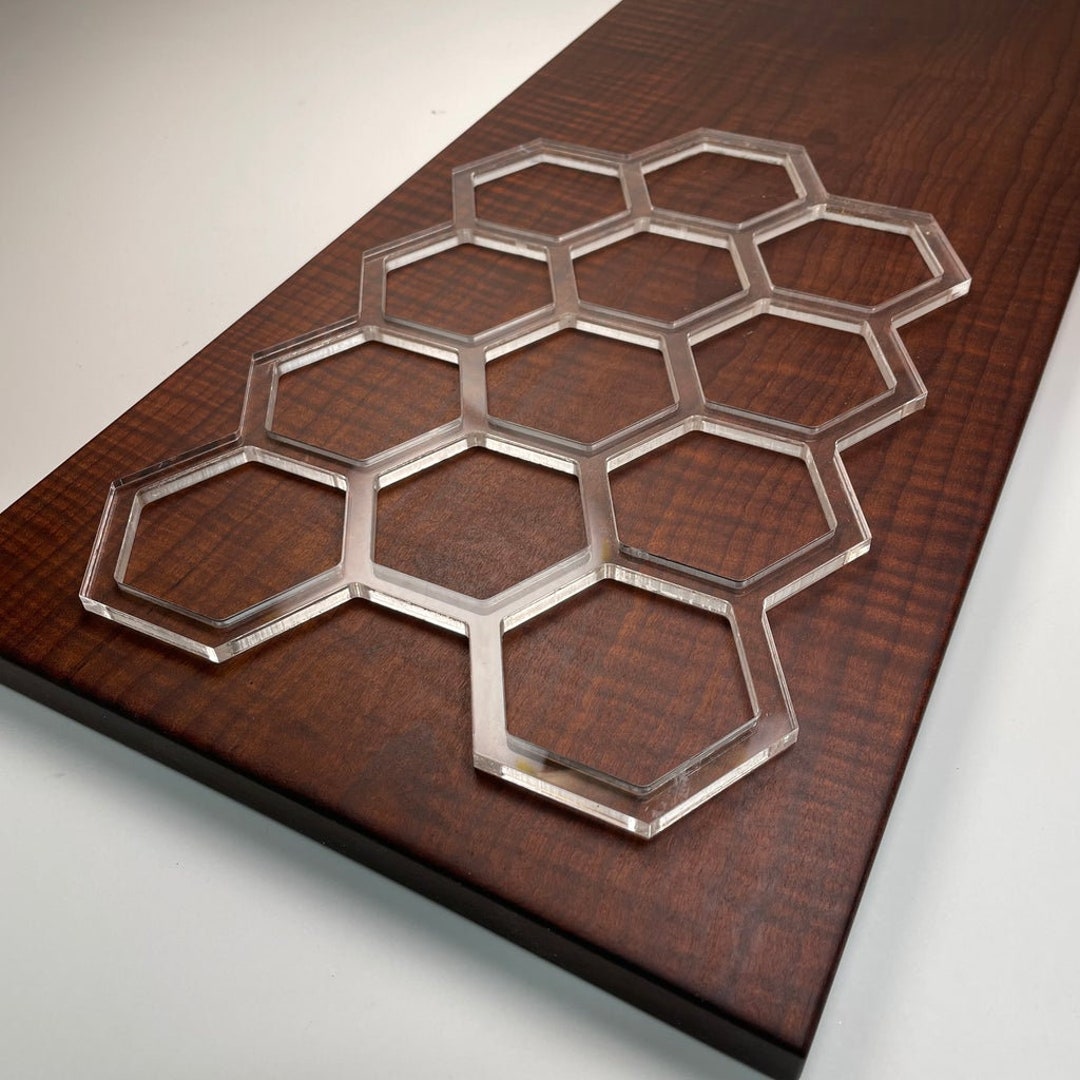 Honeycomb Acrylic Router Template - Etsy