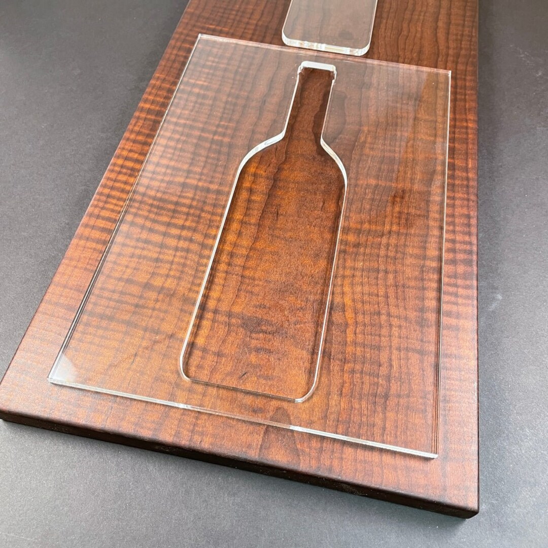 Wine Bottle Acrylic Router Template - Etsy