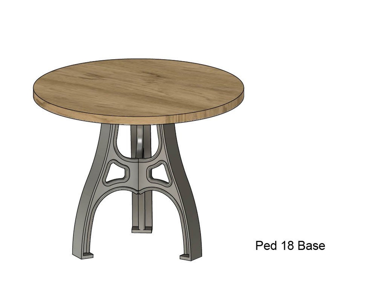 18 Pedestal Base Cast Aluminum Cast Iron Table Base Cast - Etsy