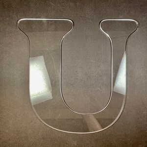 Jumbo Letter Acrylic Router Template - Etsy