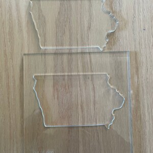 Iowa Acrylic Router Template - Etsy