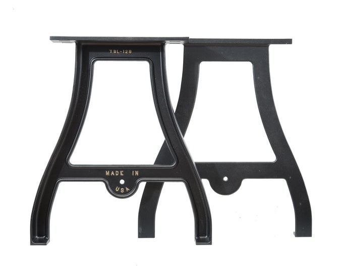 26 1 Pair Cast Aluminum Table Legs. Vintage and Industrial Tables. End ...