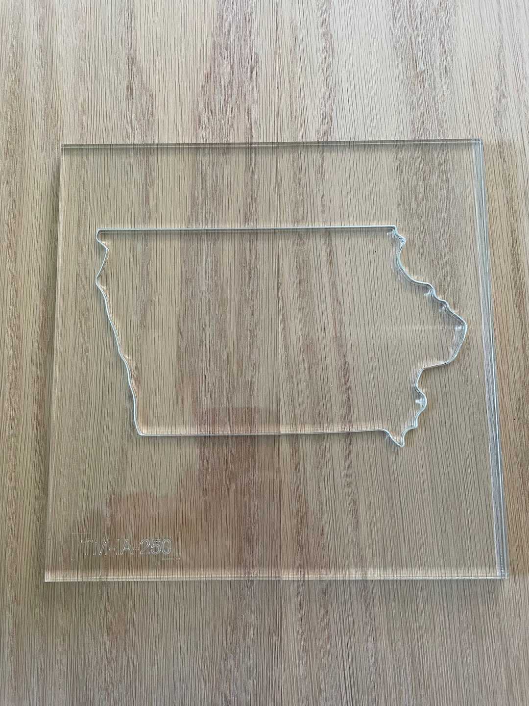 Iowa Acrylic Router Template - Etsy