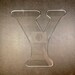 Jumbo Letter Acrylic Router Template - Etsy