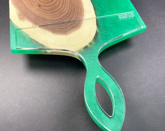 Organic Charcuterie Board Handle Acrylic Router Template - Etsy